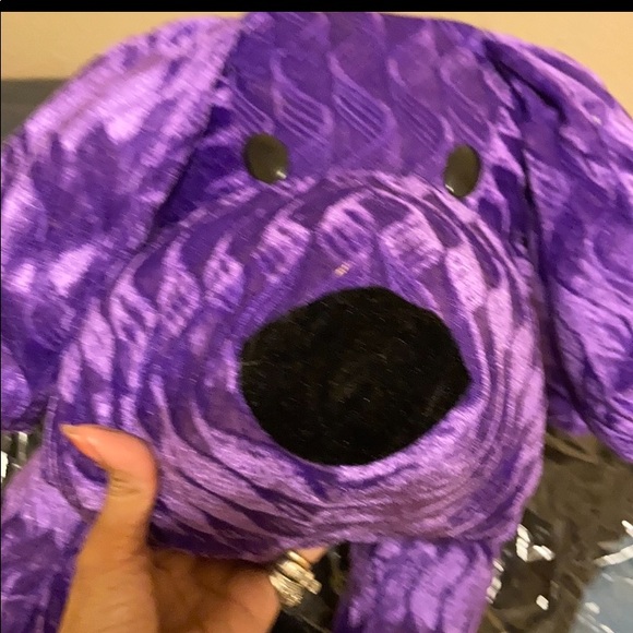 Toys | Nw Huge Plush Purple Puppy Dog | Poshmark